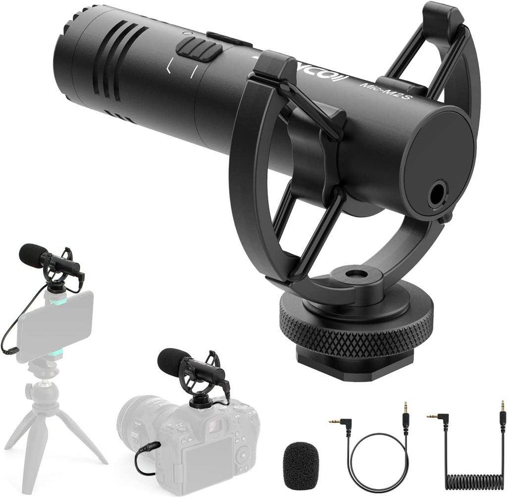 SYNCO Mic-M2S On Camera Shotgun Microphone – Super Fotos